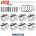BMW M60B30 / M60B40 Forged Piston Set – 5150 AutoSport