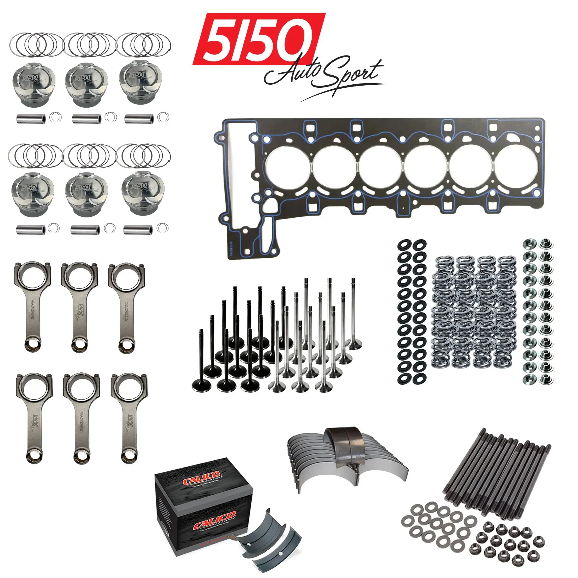 BMW N54 Complete Engine Build Kit by 5150 AutoSport